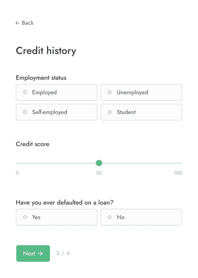 Bike Loan Application Form Template