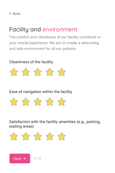 Healthcare Patient Satisfaction Survey Template