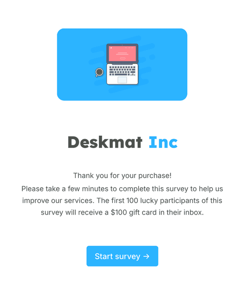 Short Customer Satisfaction Survey Template