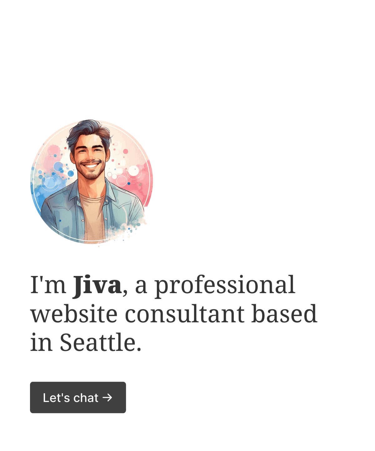 Website Design Consultation Request Form Template